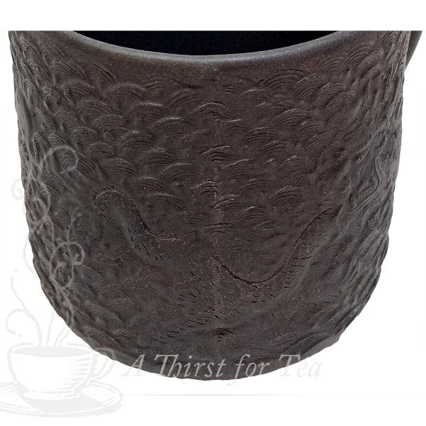Dragon Motif Yixing Mug