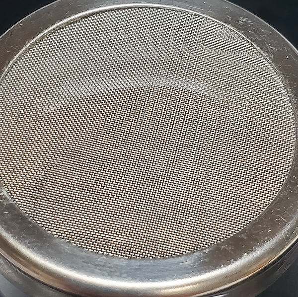 Glass & Stainless Steel Tea Strainer