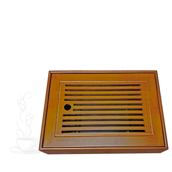 Tea Table, Medium Bamboo for Gong Fu Tea Preparation