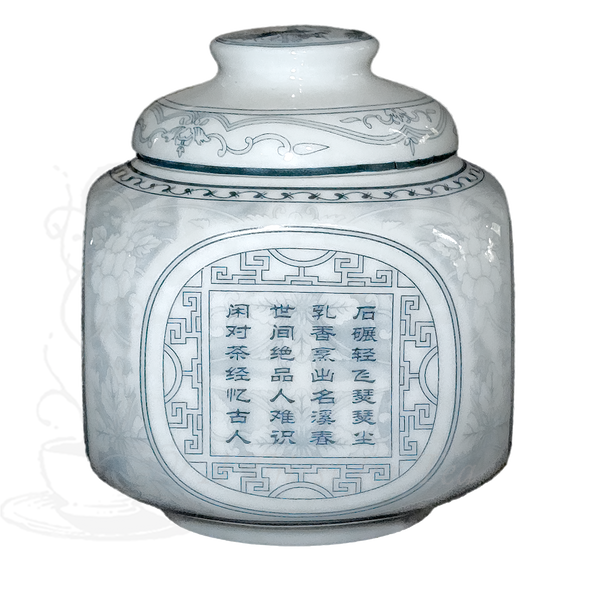 Dragon Porcelain Tea Canister
