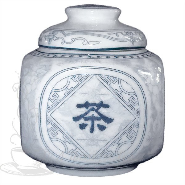 Dragon Porcelain Tea Canister