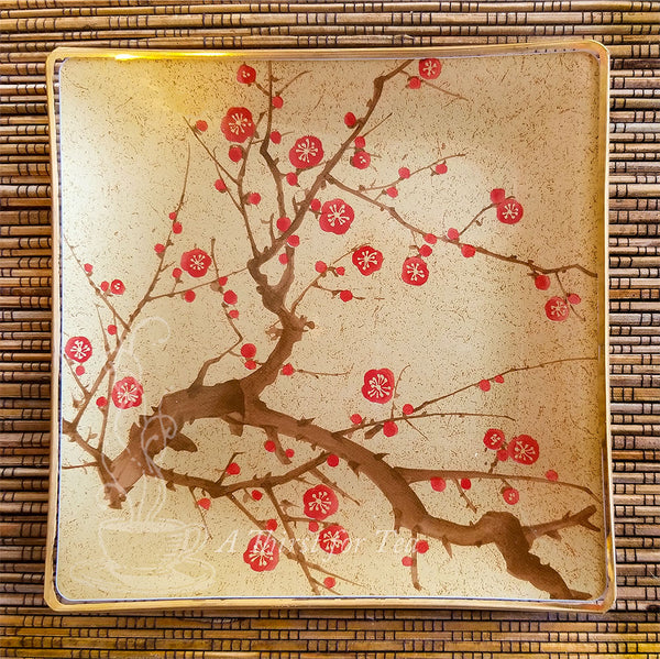 Korin Decorative Japanese Plate Set